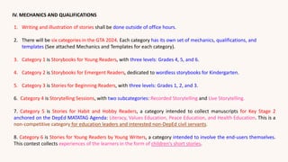 General Guidelines and Standard of -2024 Story Book Writing.pptx