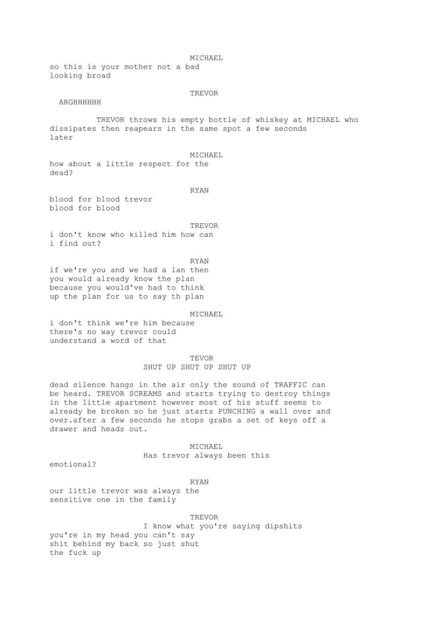 Gta 5 cut sequence | PDF