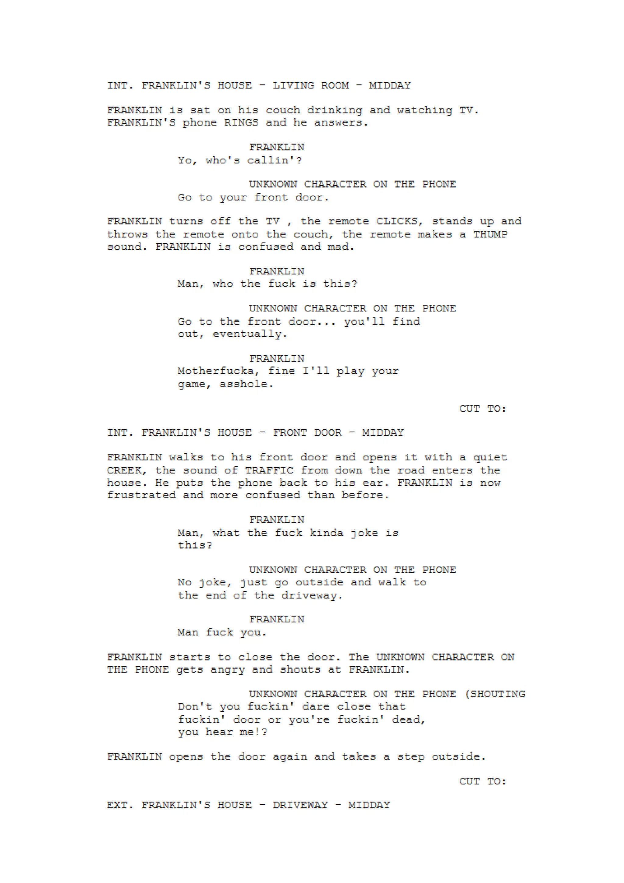 Gta audio script | DOCX