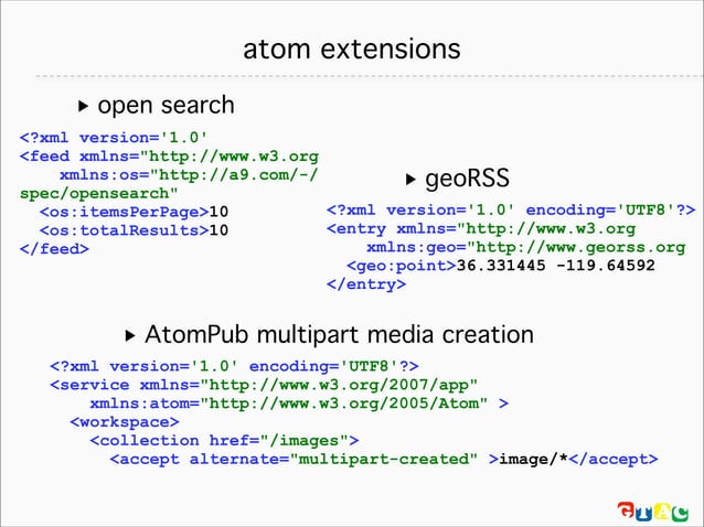 GTAC: AtomPub, testing your server implementation | ZIP | Web Design ...
