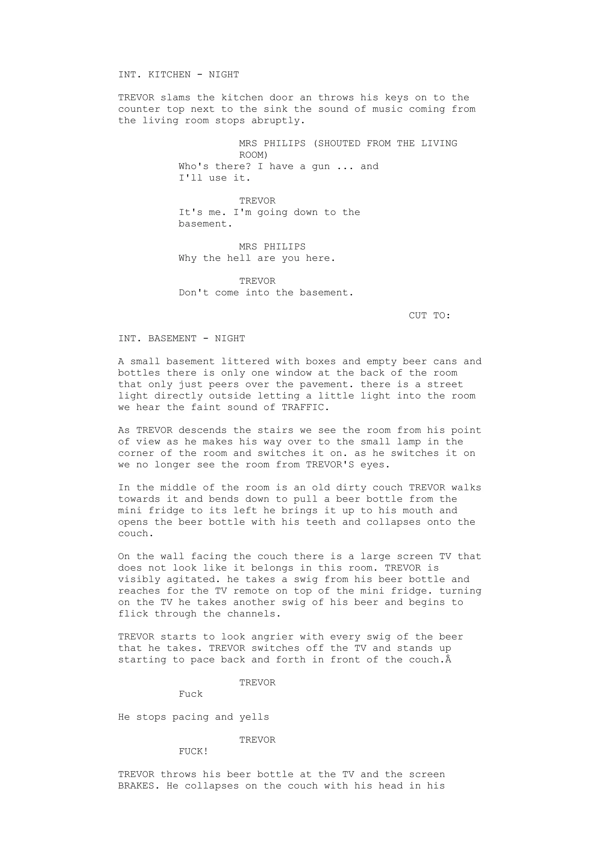 Gta cut scene script | TXT | Home Appliances | Home & Garden