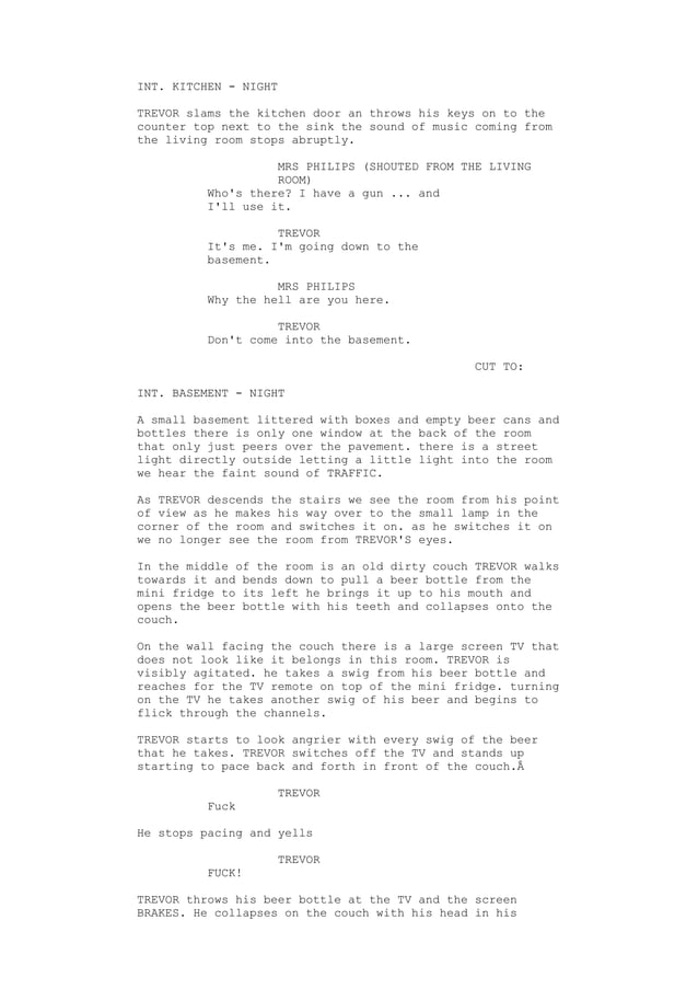 Gta cut scene script | TXT | Home Appliances | Home & Garden