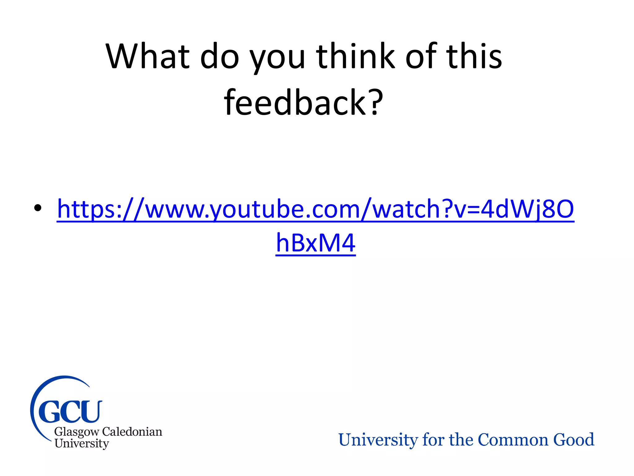 Giving effective feedback and feedforward | PPTX