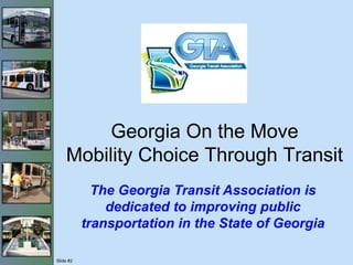 Robert Hiett - Georgia Transit Association Joint Committee Report | PPT