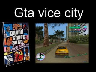 Grand Theft Auto (GTA) Presentation | PPTX
