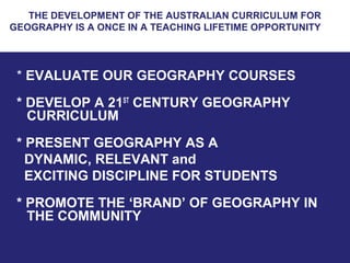 Working with the Australian Curriculum: Geography, Malcolm McInerney ...