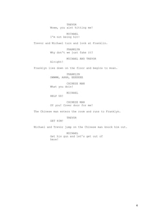 Gta script word doc | DOCX