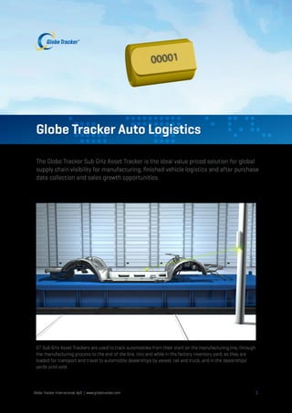 Finished vehicle tracking for the global supply chain | PDF