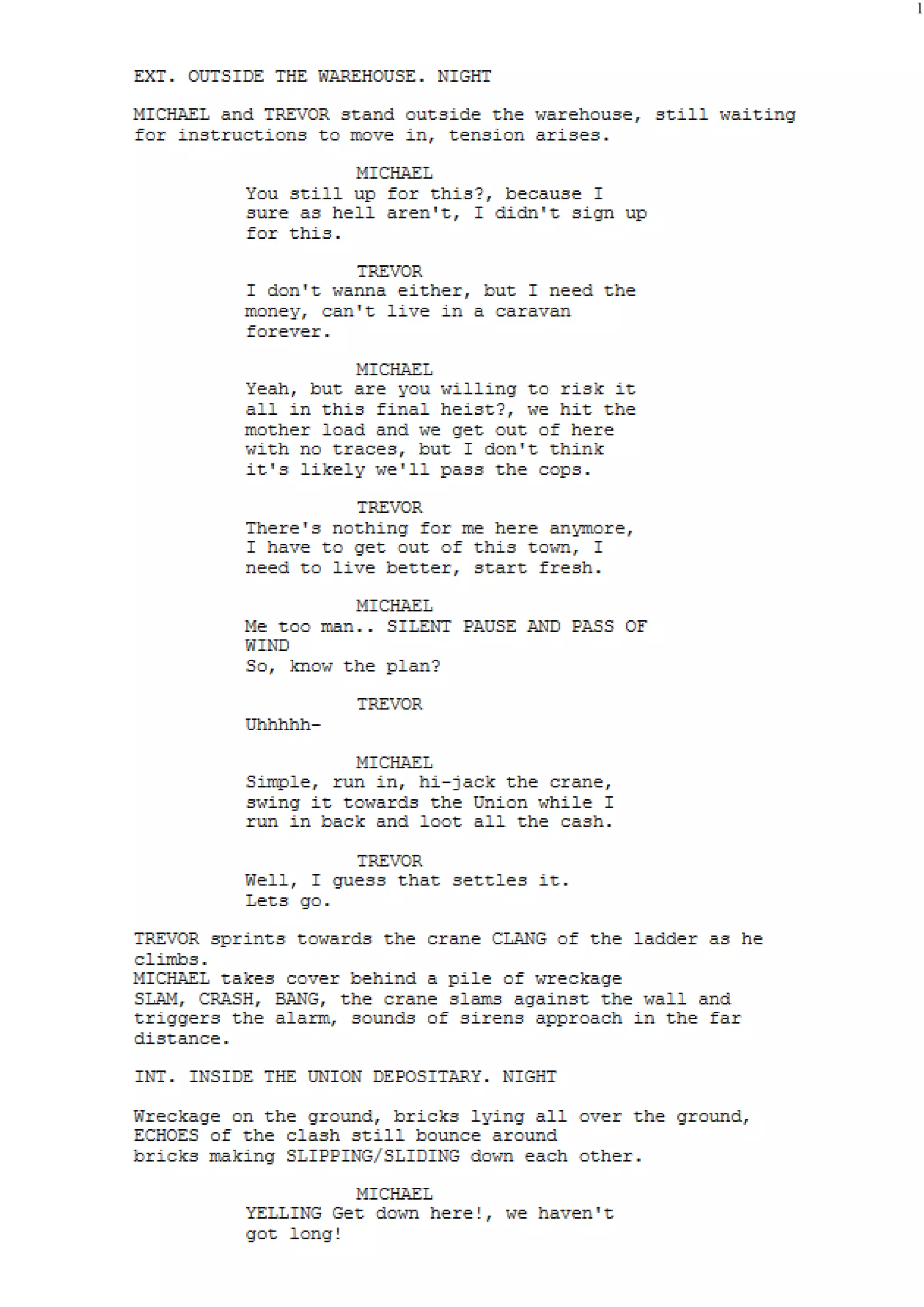 Gtav cutscene script | PDF