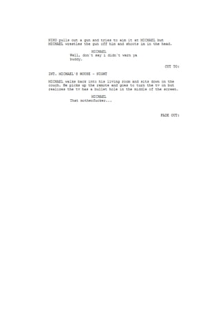 Gtav script word document | DOCX