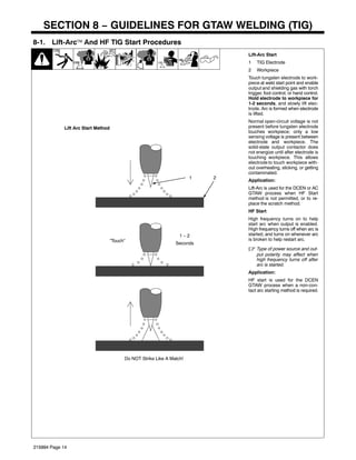 Guidelines for Gas Tungsten Arc Welding (GTAW) | PDF