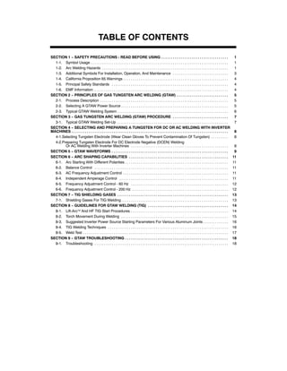 Guidelines for Gas Tungsten Arc Welding (GTAW) | PDF