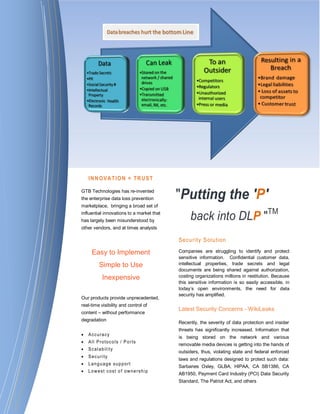 GTB DLP Brochure | PDF