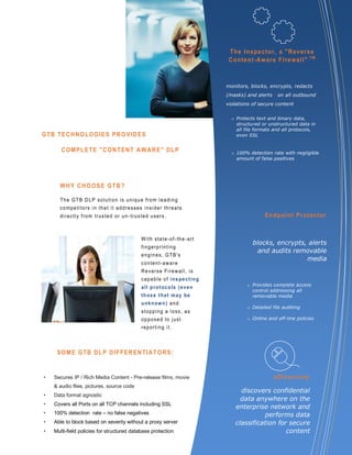 GTB DLP Brochure | PDF