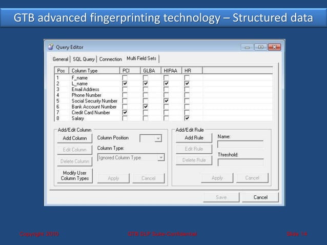 Gtb Dlp Suite Presentation | PDF