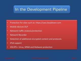 Gtb Dlp Suite Presentation | PDF