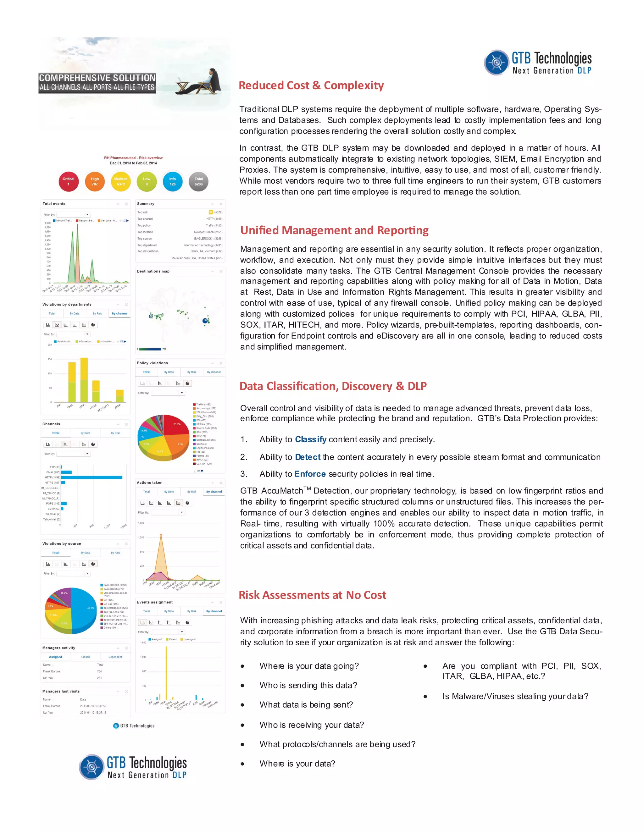 GTB Technologies Datasheet 2014 | PDF
