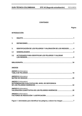 GTC- 45 Gua para la identificacin de peligros y riesgos en SST.pdf