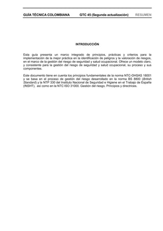 GTC- 45 Gua para la identificacin de peligros y riesgos en SST.pdf