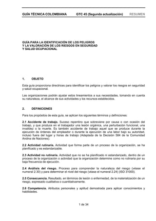 GTC- 45 Gua para la identificacin de peligros y riesgos en SST.pdf