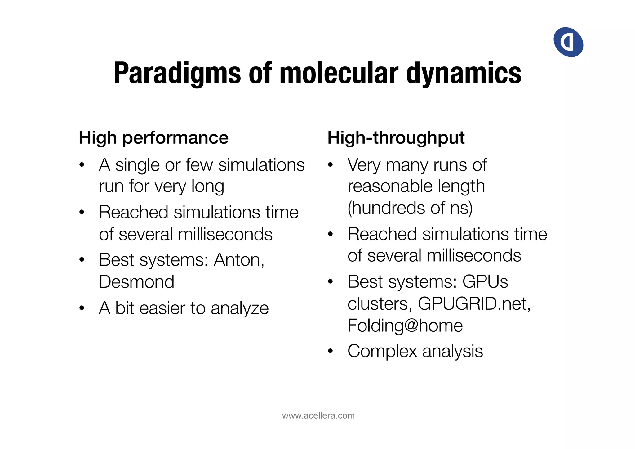 ACEMD: High-throughput Molecular Dynamics with NVIDIA Kepler GPUs | PDF | Chemistry | Science