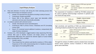 APPLICATION OF NEXT GENERATION SEQUENCING (NGS) IN CANCER TREATMENT | PPTX