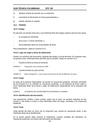 Gtc 185 guia tecnica colombiana(1)(1) | PDF