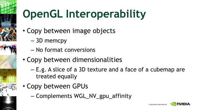 GTC 2009 OpenGL Gold | PPT | Graphics Software | Computer Software and Applications