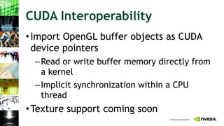 GTC 2009 OpenGL Gold | PPT | Graphics Software | Computer Software and Applications