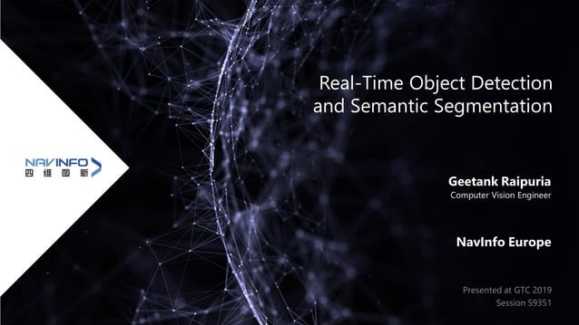 GTC2019 NavInfo Europe Session | PPT