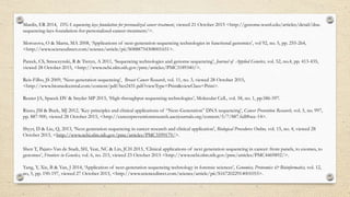 GTC group 8 - Next Generation Sequencing | PPTX