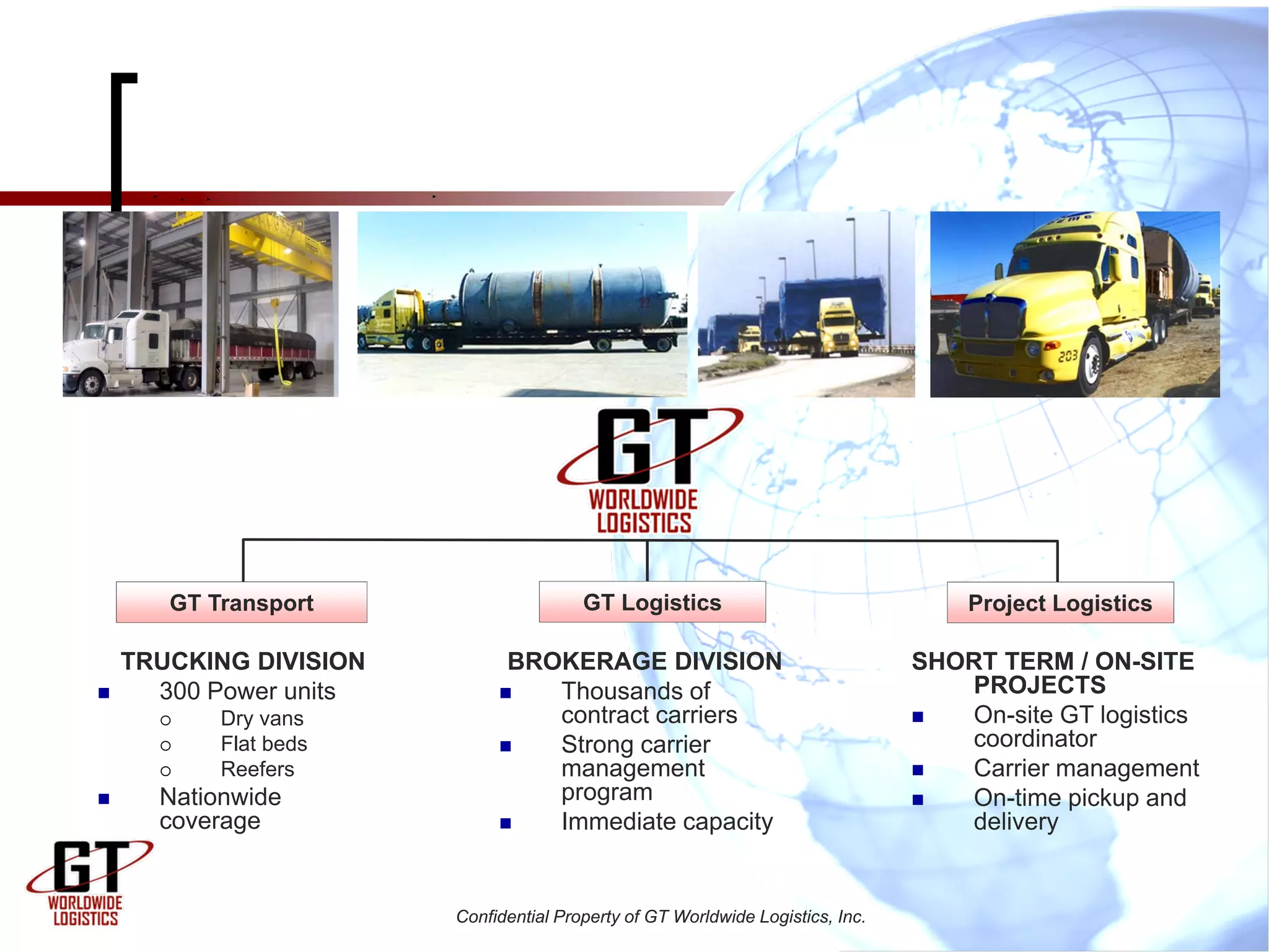 Gt Company Presentation Template | PDF