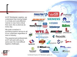 Gt Company Presentation Template | PDF