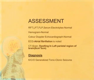 GENERALISED TONIC CLONIC SEIZURES | PPTX