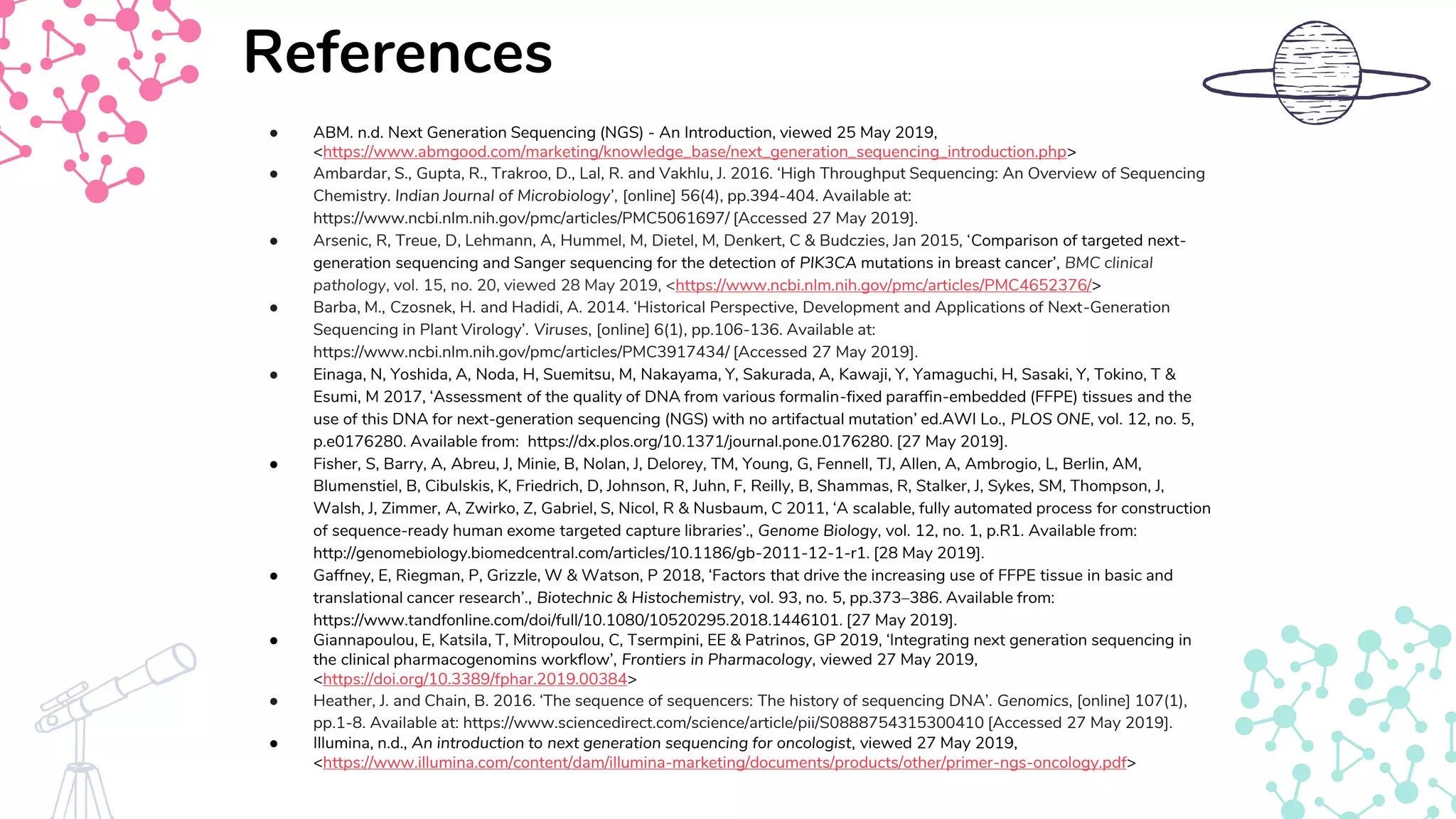 Next Generation Sequencing | PPTX