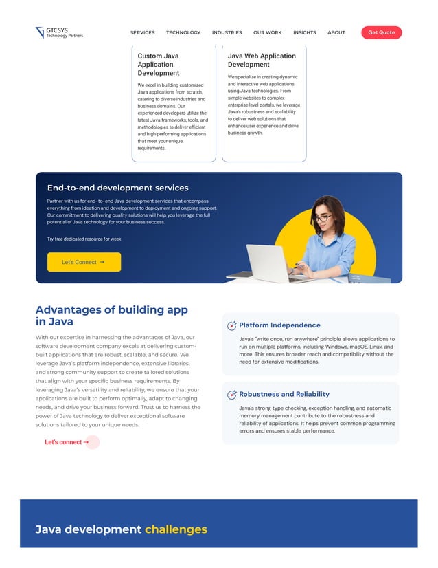 Java Development Services | PDF | Web Development | Internet