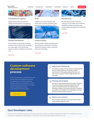 Java Development Services | PDF | Web Development | Internet