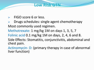 Gestational trophoblastic diseases | PPTX