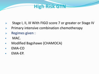 Gestational trophoblastic diseases | PPTX
