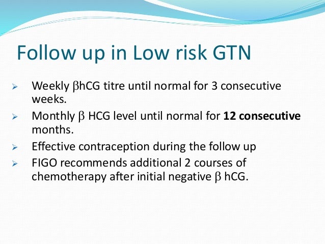Gestational trophoblastic diseases