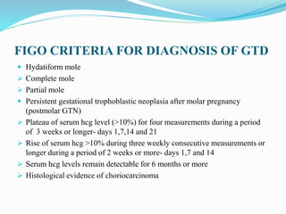 Gestational trophoblastic disease | PPTX