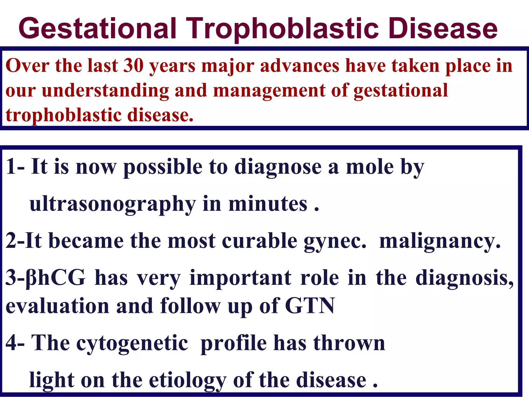 Gtd mola hidatidosa | PPT