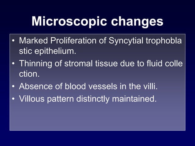 Gestational Trophoblastic Disease - Obstetrics | PPTX
