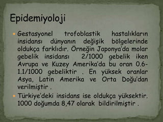 Gestasyonel Trofoblastik Hastalıklarda Yönetim | PPTX