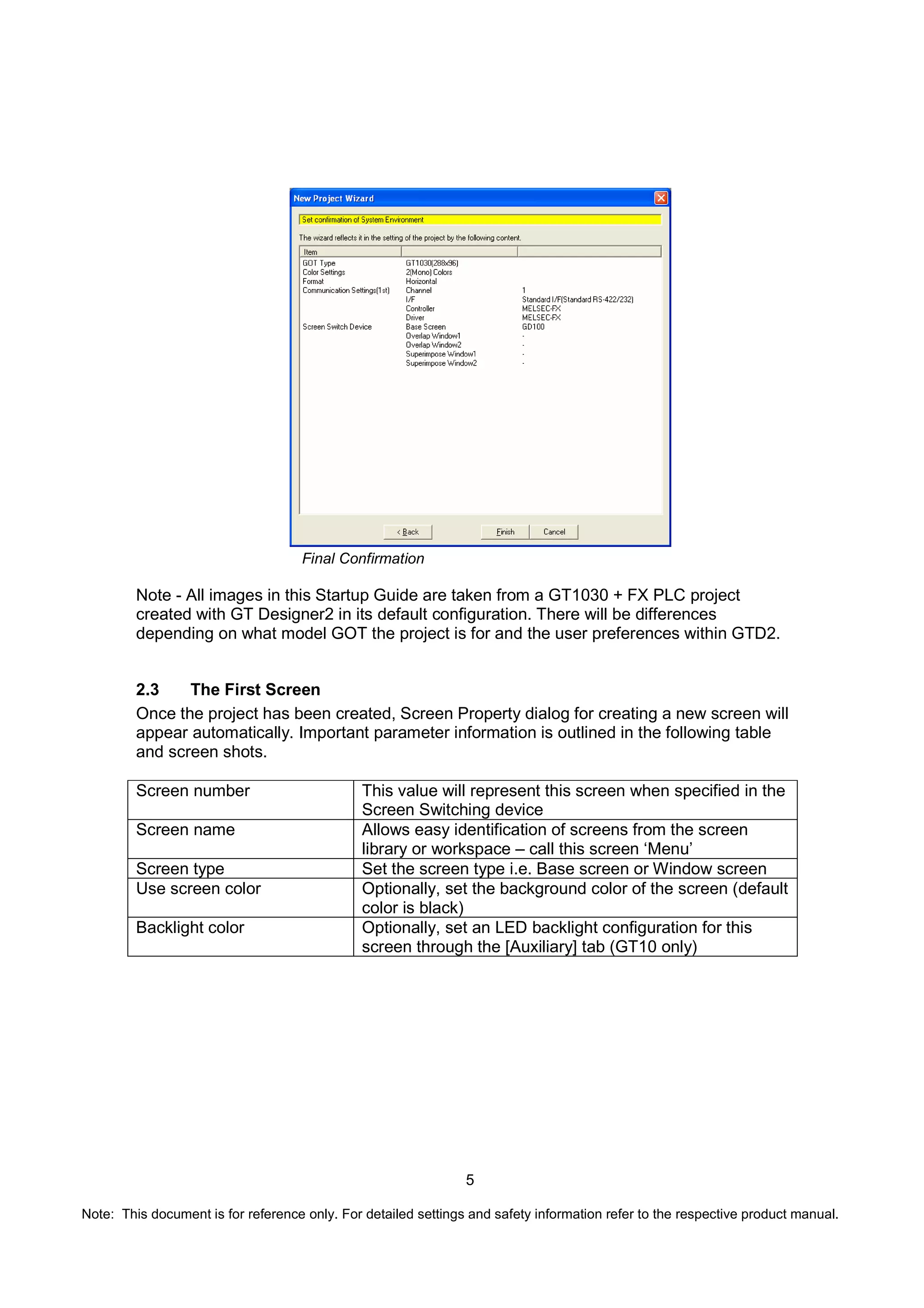 Gt designer 2 for startup guide | PDF