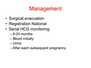 GTD Gestational trophoblastic disease in short .pptx | Pregnancy ...