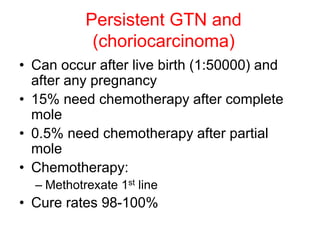 GTD Gestational trophoblastic disease in short .pptx