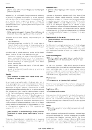 Getting the Deal Through: Air Transport 2020 | PDF