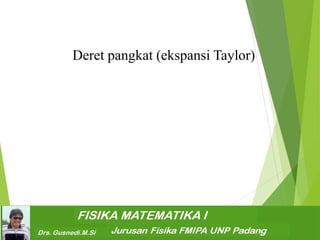 Ppt deret tak hingga, dan serat berpangkat | PPT
