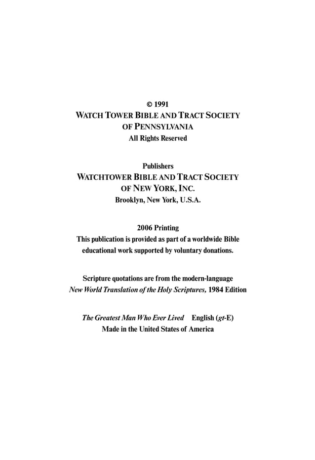 ISA / JESUS THE GREATEST MAN WHO EVER LIVED ! | PDF